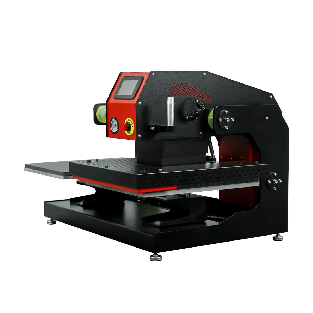 XPDS-20M Handmatige hittepers met twee stations | 16×20 hittepers met laseruitlijning en ...