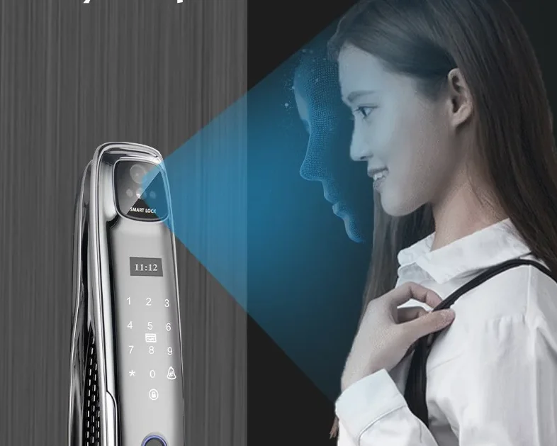 China password fingerprint lock supplier, 3D facial recognition door ...