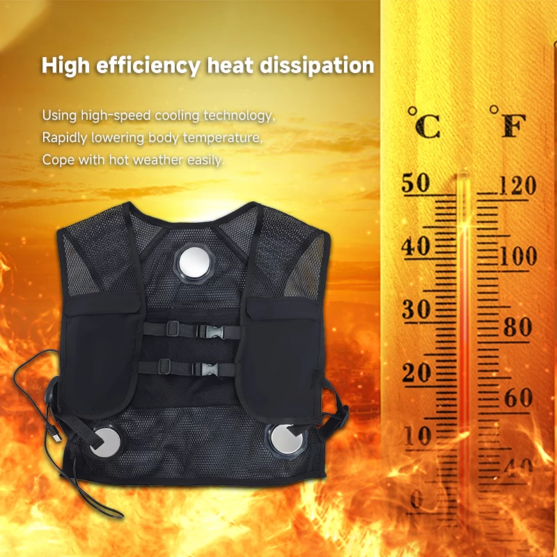 New Air Conditioning Clothing Cooling Jacket, Air Conditioner Jacket ...