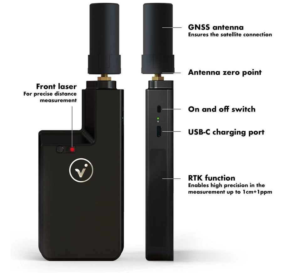 escáner láser 3D de mano, vidoc rtk rover, precio de vidoc rtk rover