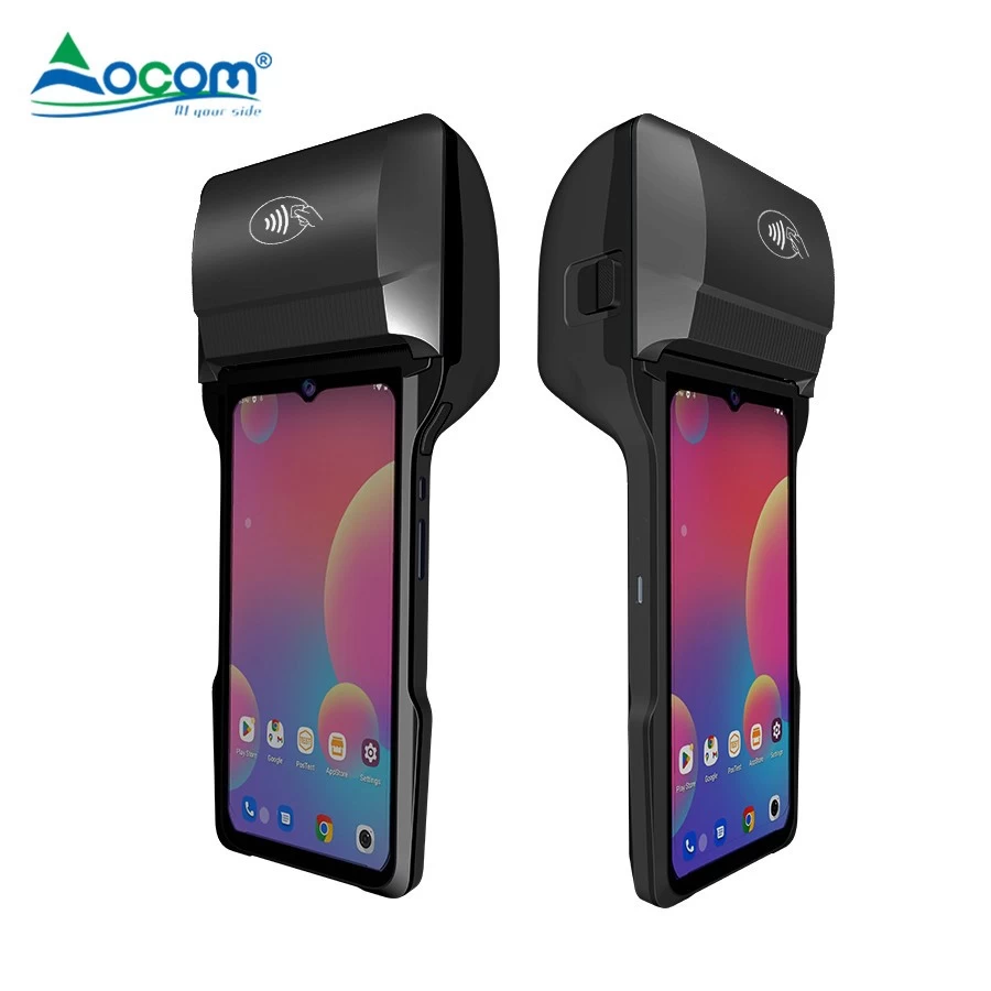 OCOM 6.5 Inch Android 14 Handheld Terminal with 80mm Thermal Printer