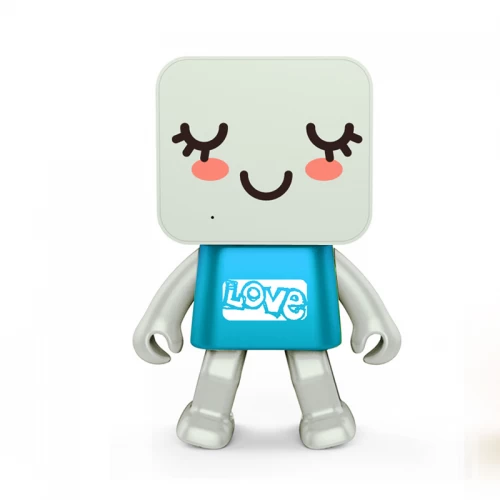 China Cartoon little square robot supplier, China Bluetooth portable ...