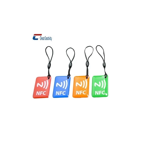 Passive NFC Tag Epoxy Coating With Logo Printing