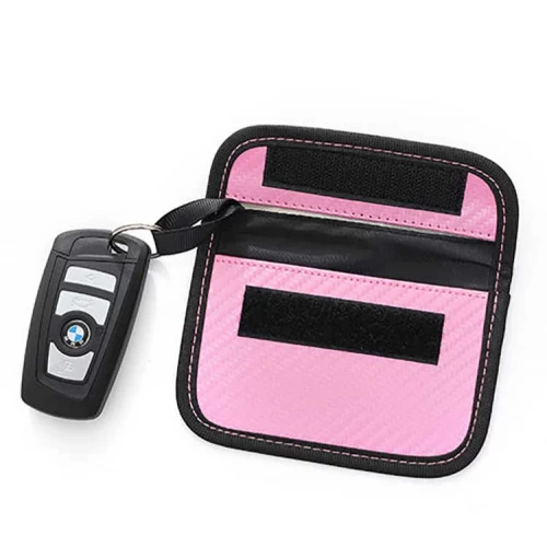 Car Key Fob Signal Blocker Faraday Cage Pouch RFID Blocking Bag Wholesale