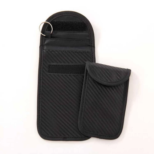 Carbon fiber Men's RFID Signal Blocking Bag Wholesale