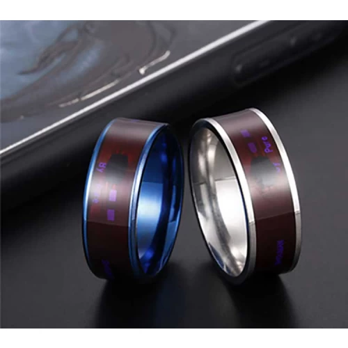 Fashion Intelligent Programmable HF NFC Multifunctional Smart Ring ...