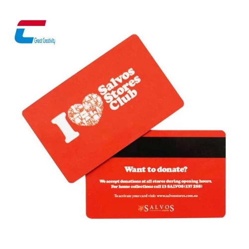 Custom Logo Printing Luxury PVC Magnetic Card Plastic Business Card ...