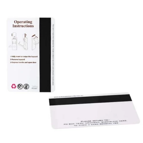 Custom Printed PVC Magnetic Stripe Cards