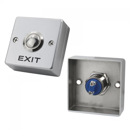 Metal Stainless Touch Door Exit Push Button Switch Exit Button With Led ...