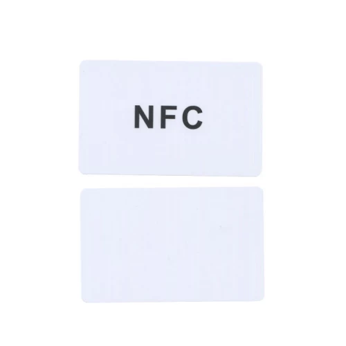 Customized RFID NFC PVC Blank Card, NTAG424 Chip Card
