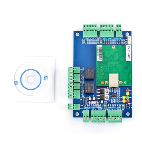 High quality Wiegand TCP/IP interface 2 door access control board