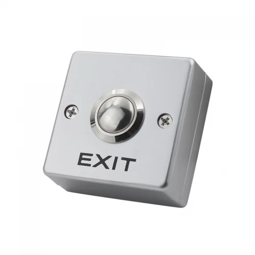 12V/24V Surface Mounting Access Control Metal Exit Button Door Open ...