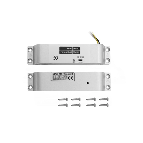 Electric bolt frame glass door lock