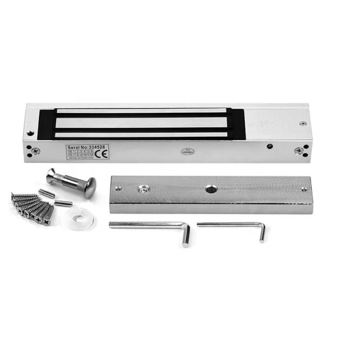 280kg 600 Lbs 12v 24v Dc Electronic Safety Magnetic Electromagnetic ...