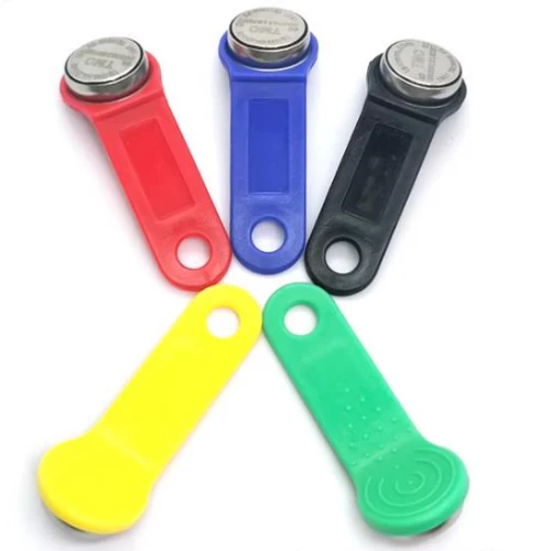 Multi-Color Dallas TM Handle Card DS1990A Information Button Contact ...