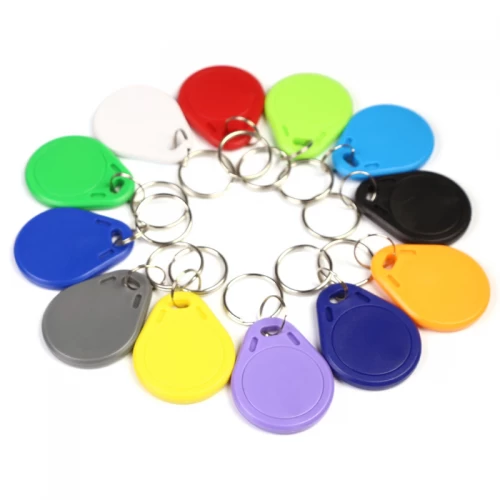 Custom RFID NFC Programmable Keyfobs Keychain for access control