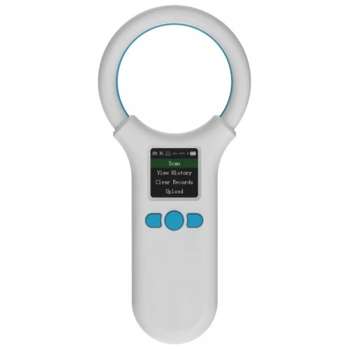 Portable 134.2KHz RFID Pet Microchip Tag Scanner USB Communication ...