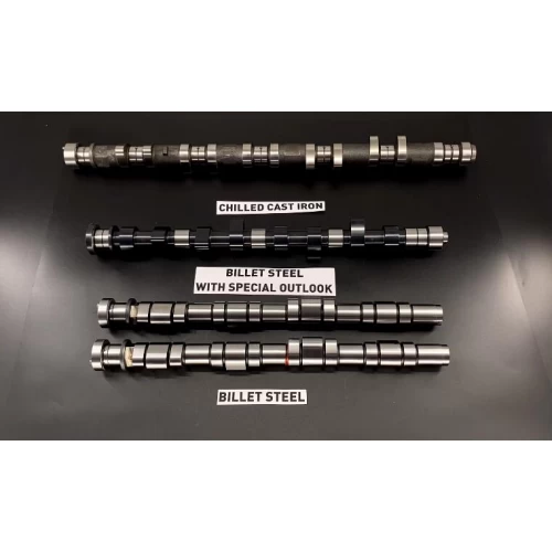 chilled cast camshaft ,billet steel camshaft, high angel camshaft ...