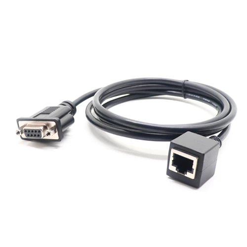 중국 도매업 Db9 여성 Rj45 여성 콘솔 케이블 공장 Db9 여성 Rj45 공급 업체와 Rs232 직렬 확장 케이블 Db9pin D Sub Rs232 직렬 케이블 제조 업체