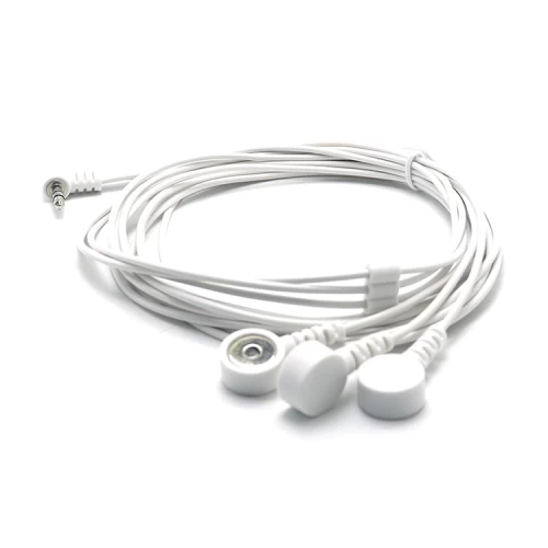 China factory supply 3 leads 4 leads magnetic ecg electrode snap ...