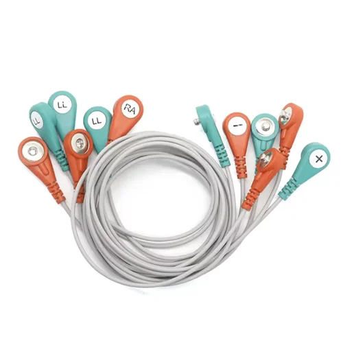 Electrode ECG cable use for healthcare & Medical industrail