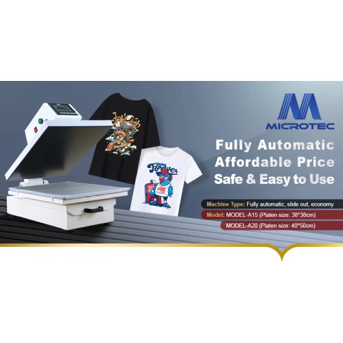 Fully Automatic Heat Press Machine, Automated Heat Press - Microtec ...