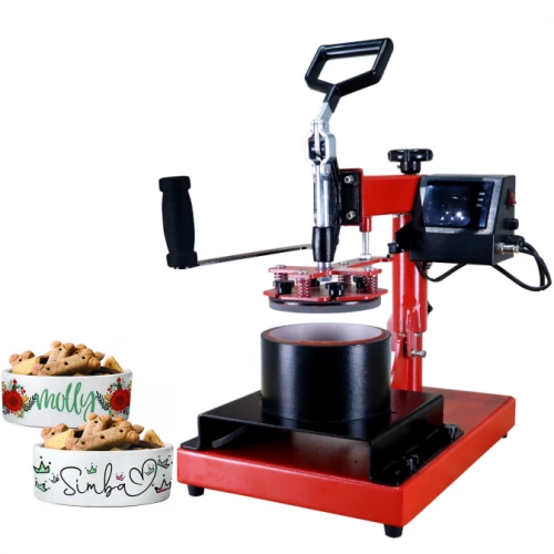 Sublimation Pet Bowl Heat Press Machine, Personalized pet bowl printing ...