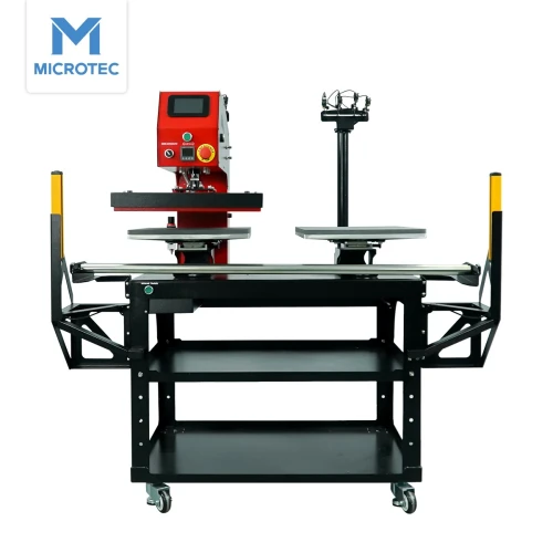 Fully Automatic Dual-Station Shuttle Heat Press | Industrial Garment ...
