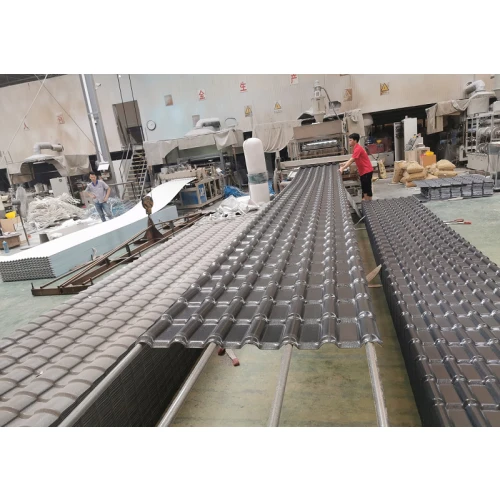 Tuiles en résine synthétique ignifuge, tuile en PVC ASA en vente ...