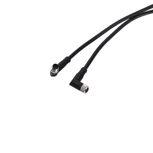 M8 8-pin male right angle cable China supplier,M8 8-pin female right ...