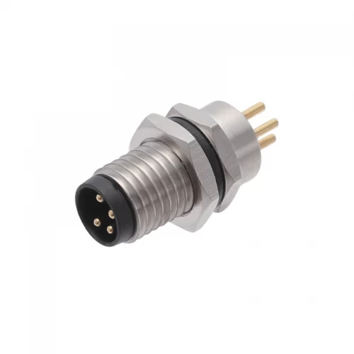 M8 3-pos Receptacle PCB connector China supplier,M8 4-pos Receptacle ...