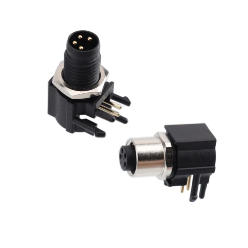 M8 3 pin pcb Panel Receptacles China supplier,M8 4 pin pcb Panel ...