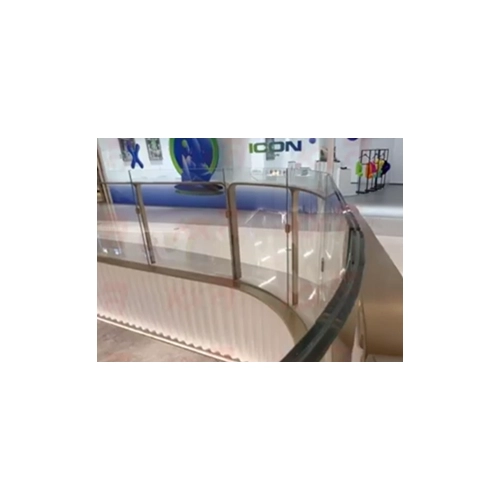 Mall Atrium Glass Fence, Mall Glass Balustrade