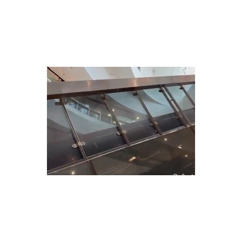 Mall Balustrade Glass, Laminated Glass Railing