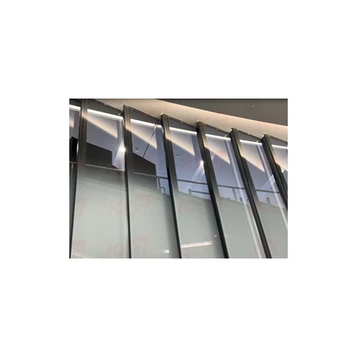 gradient effect glass wall factory, beauty printing glass wall supplier ...