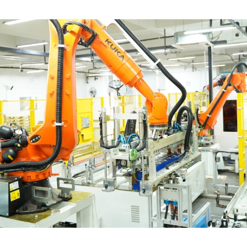 Líneas de montaje de paquetes de baterías