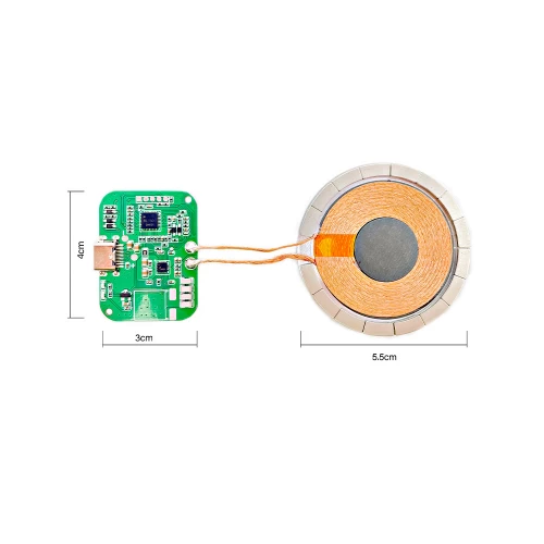 China qi magnetic fast wireless charging module factory, China transmitter10w 15w fast magnetic ...