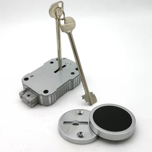 China made Mechanical key safe lock with 120mm tubular double bit keys