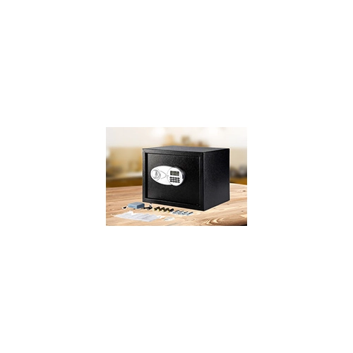 Digital keypad lock lcd diaplay home steel office smart safe box ...