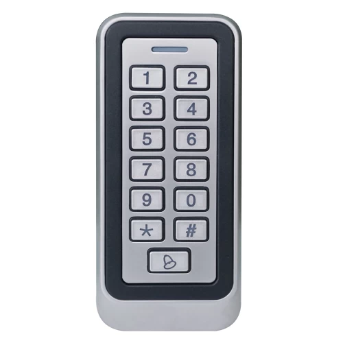 Auto Door access control Keypad Waterproof Metal Case Rfid 125khz/13.56Mhz Access Control Keypad ...