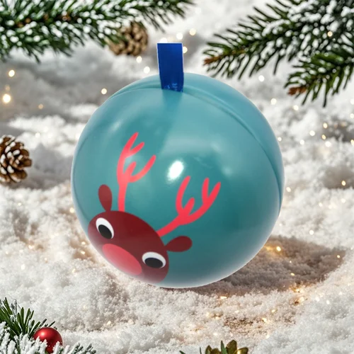 Christmas Ball Tin Box Wholesale, China tin box supplier