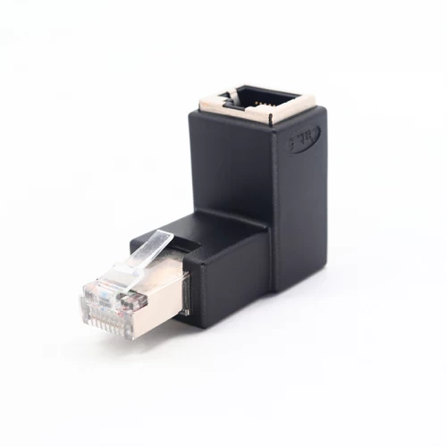 Chia up angle RJ45 RJ50 Extender adapter manufacturer, 90 degree angle ...