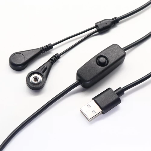 USB ecg 2 lead wire with ON/OFF Switch China manufacturer,USB 2.0 ...