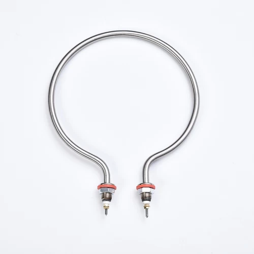 China 110v round flange immersion tubular heater supplier, traight bars ...