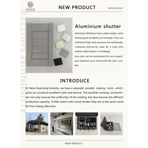 Why are more and more people interested in aluminum shutter? - China ...