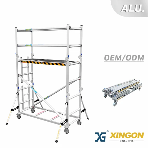 Aluminim Scaffolding, Platform, Easy To Fold, Engineering Construction ...