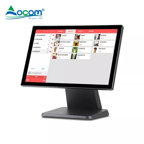 (POS-1701)grocery store industrial wireless data windows 17 inch double ...