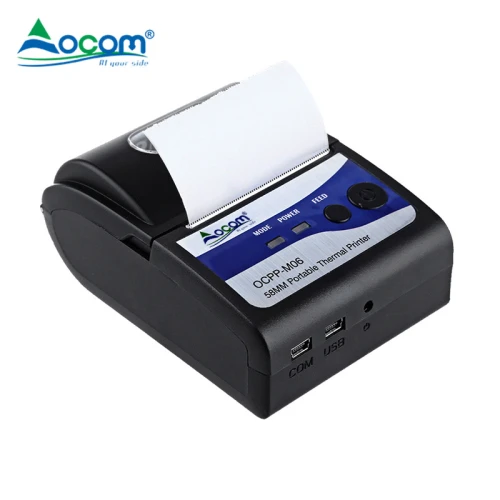 M06 3inch Thermal Printer 50Km Tph For 1D&Qr Code Print Rs232 Interface ...