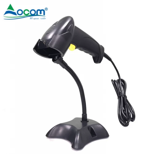(OCBS-LA15)usb com pos computer scanners stand hand held laser scanner