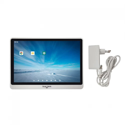 China 5/8/10 inch POS System Price Checker 1/2D barcode scanner for ...